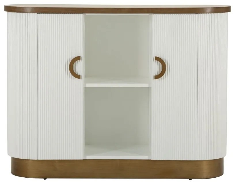 Designová komoda Tahigwa 121 cm bílá