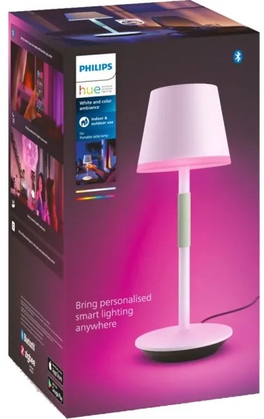 Philips-LED RGBW Stmívatelná dotyková lampa Hue GO LED/6,2W/230V 2000-6500K IP54