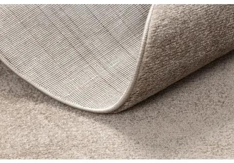 Dywany Luszczow Kusový koberec kulatý SOFTY Jednobarevný, béžový Rozměr koberce: 150 cm KRUH