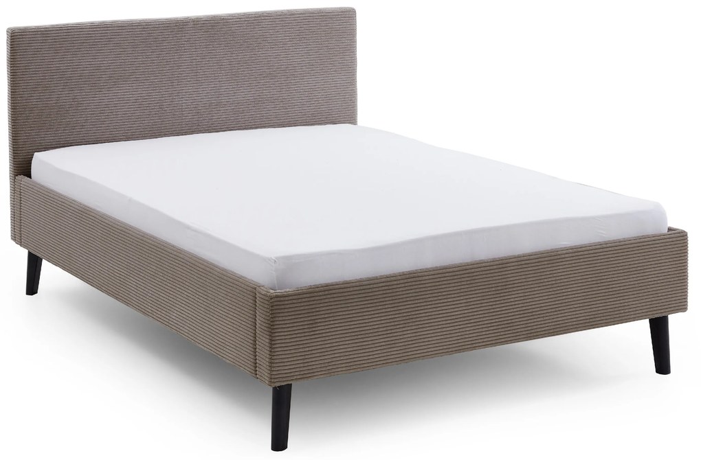 MEISE MÖBEL Čalouněná postel AVOLA 140x200cm taupe 2156-10-3000