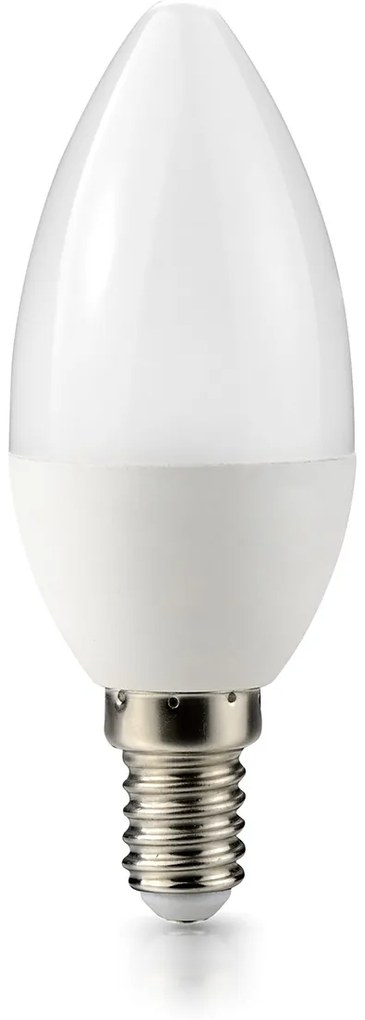 BERGE LED žárovka - ecoPLANET - E14 - 10W - svíčka - 880Lm - teplá bílá