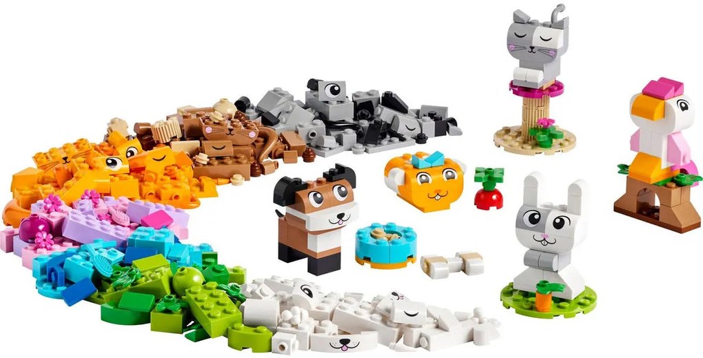 LEGO CLASSIC Tvořiví mazlíčci 11034 STAVEBNICE 2211034
