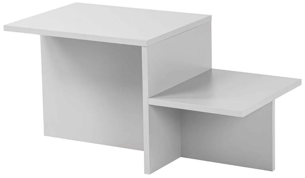 Designový konferenční stolek Olivette 80 cm šedý