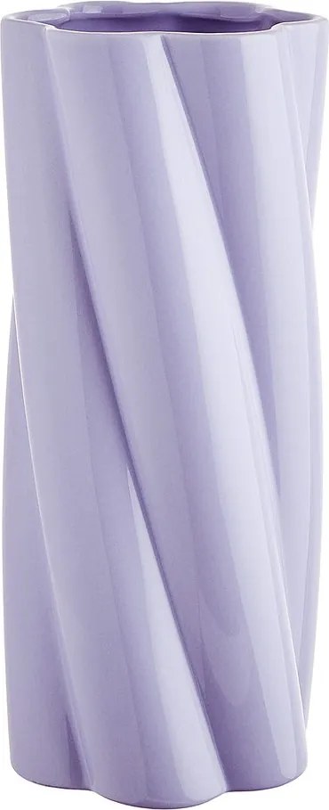 TWIST Váza 30 cm - sv. fialová