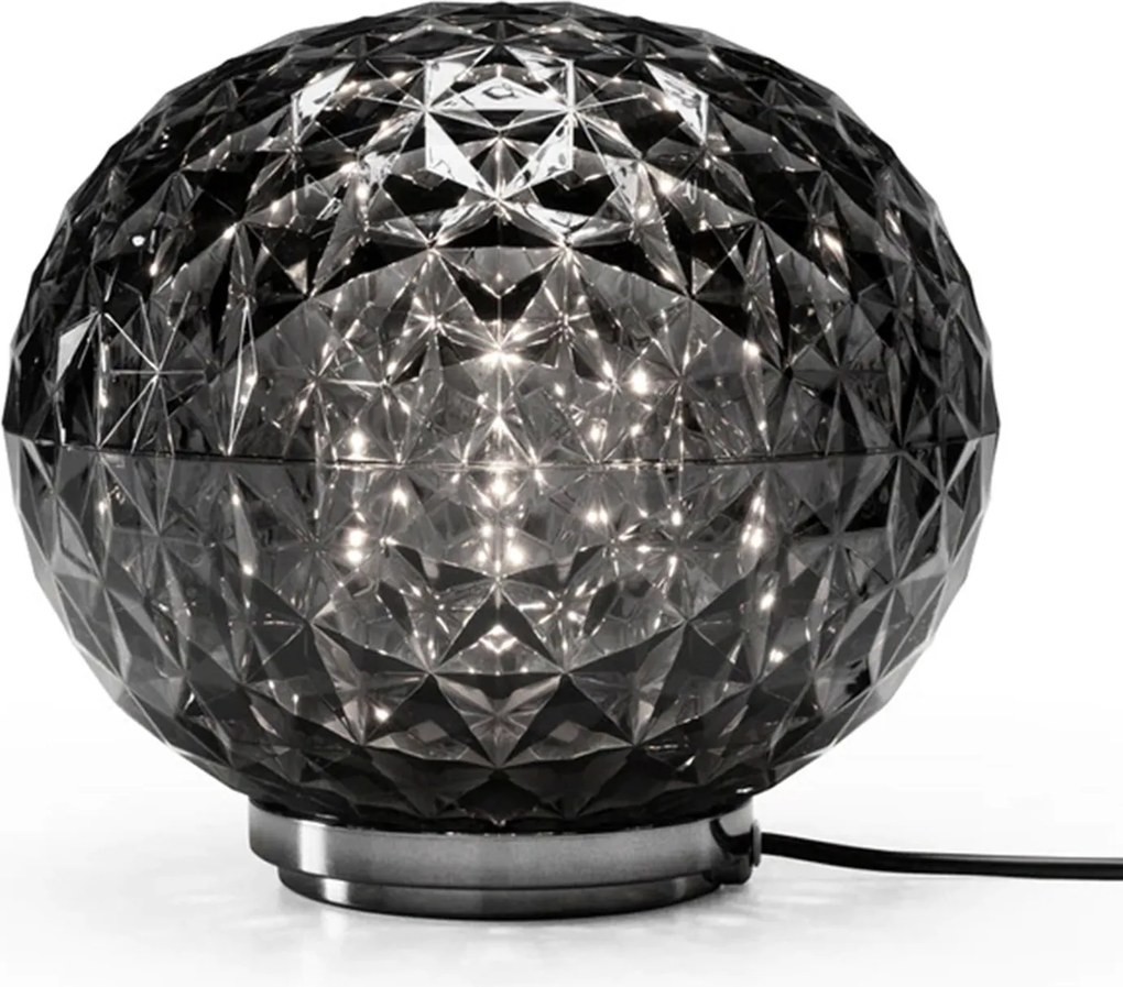 Výprodej Kartell designové stolní lampy Mini Planet - kouřová/kabel
