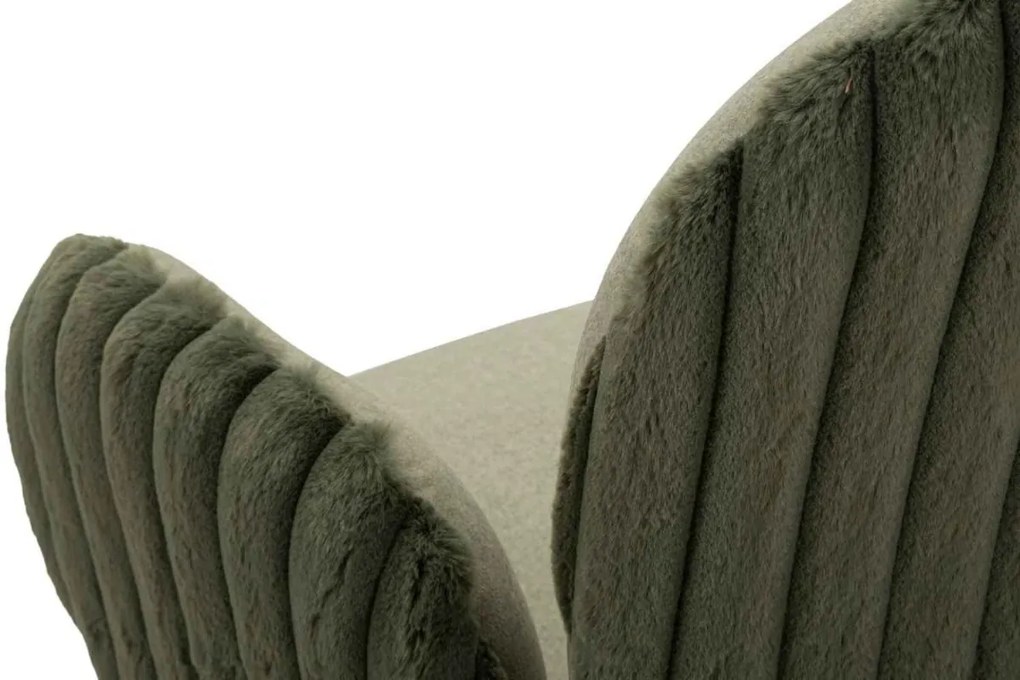 Designová jídelní židle Dargiana zelená
