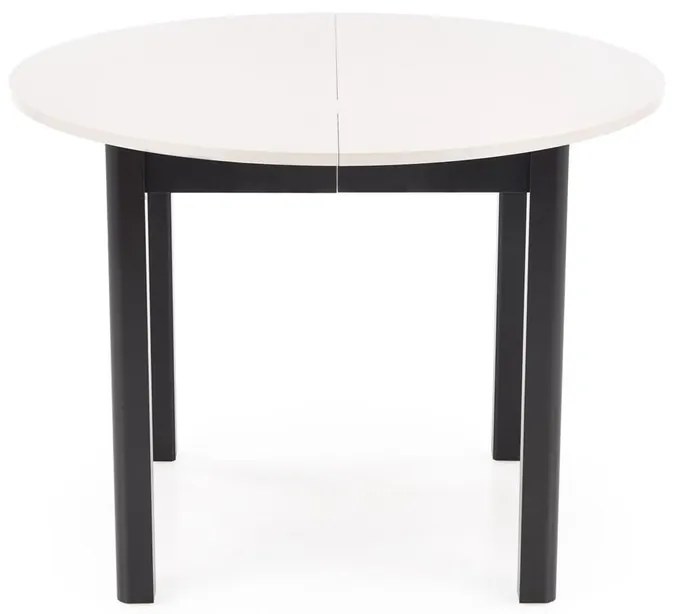 Rozkládací jídelní stůl Ringo 102/142 cm kašmírový/černý