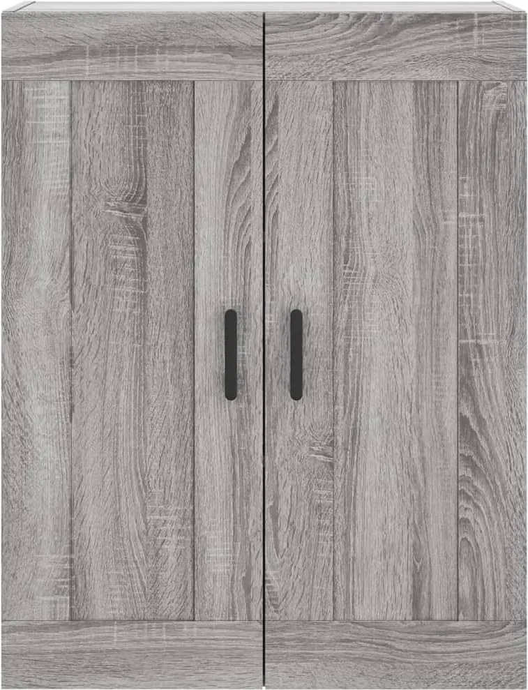 Skříň highboard šedá sonoma 69,5 x 34 x 180 cm kompozitní dřevo 3199567