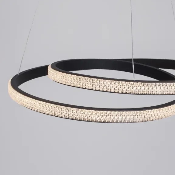 LED lustr Grania 55 černé