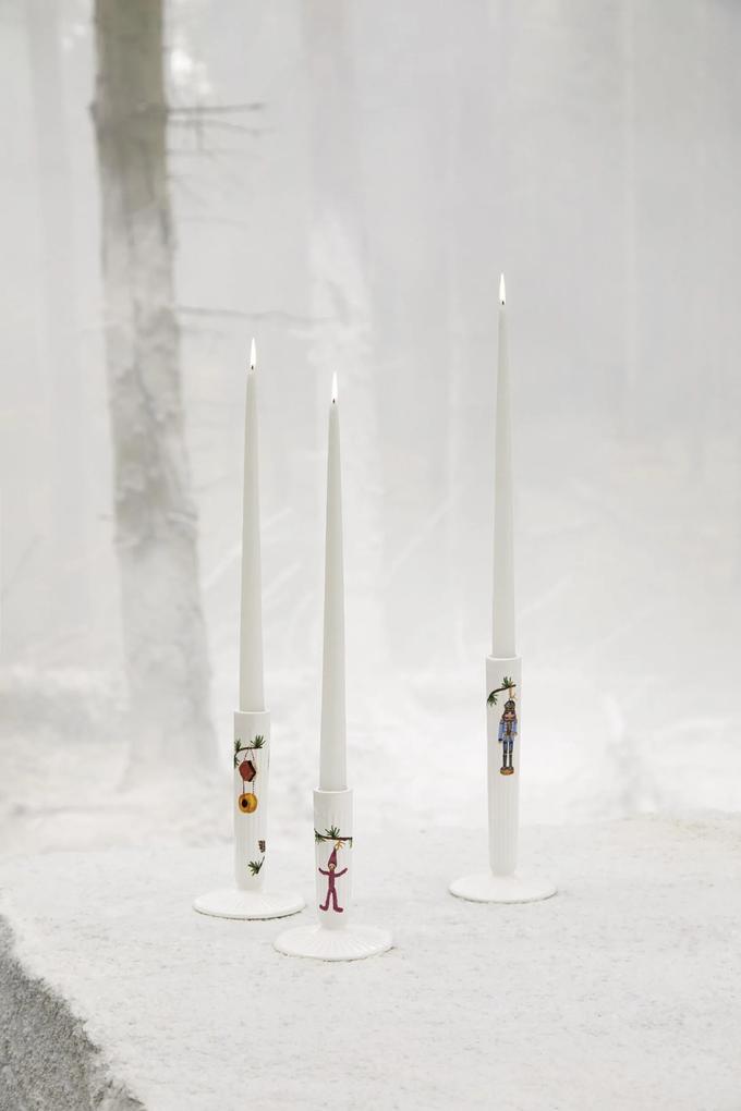 Svícen na klasickou svíčku Hammershøi Christmas 16 cm