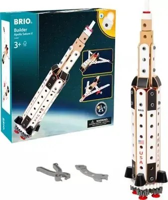 BRIO Stavebnice BUILDER NASA Apollo Saturn V / od 3 let