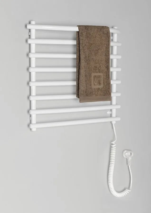 Aqualine, Elektrický sušák ručníků, 570x465 mm, 72 W, bílý, SU110A