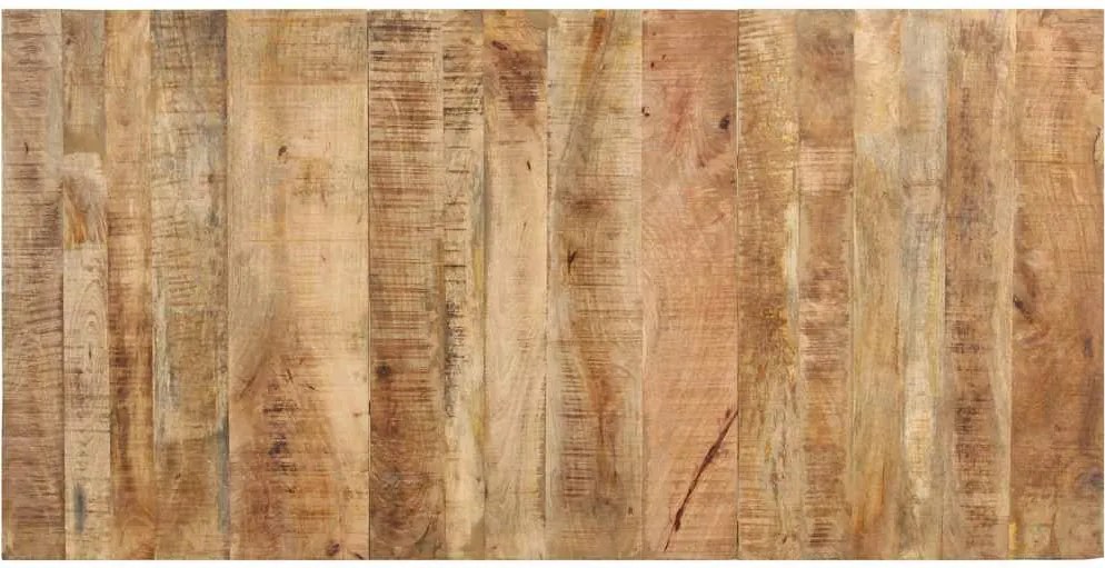 Jídelní stůl 160 x 80 x 76 cm hrubé mangovníkové dřevo 321974