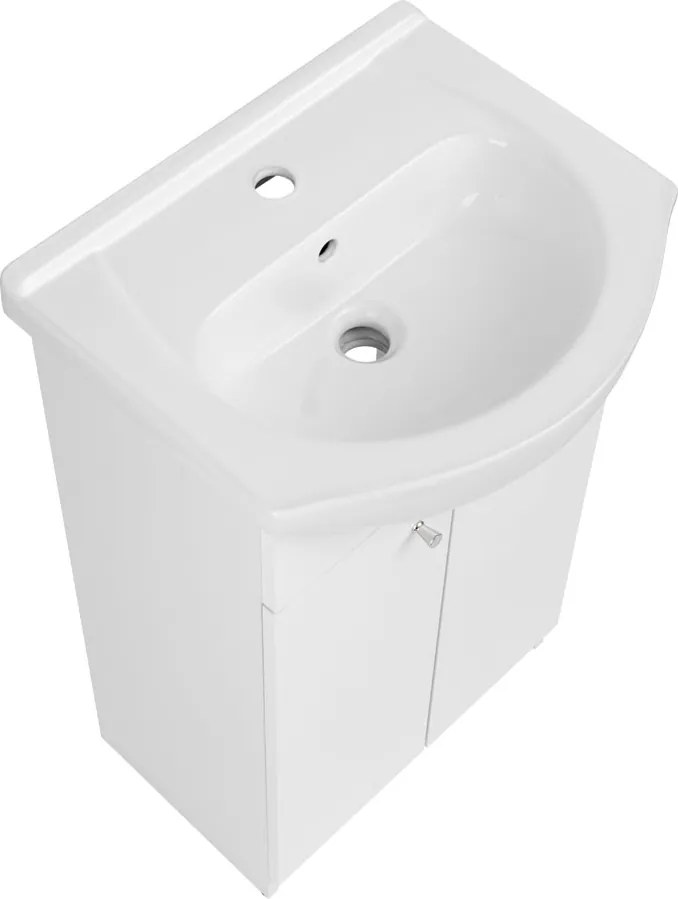 Comodo Koupelnová skříňka s keramickým umyvadlem Pikara W 50