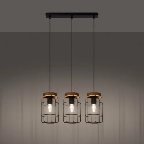 Závěsné svítidlo SOLLUX GOTTO 3L E27 3x15W bez žárovky SL.1264
