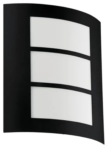 Nástěnná lampa Eglo CITY pozink černá 99567