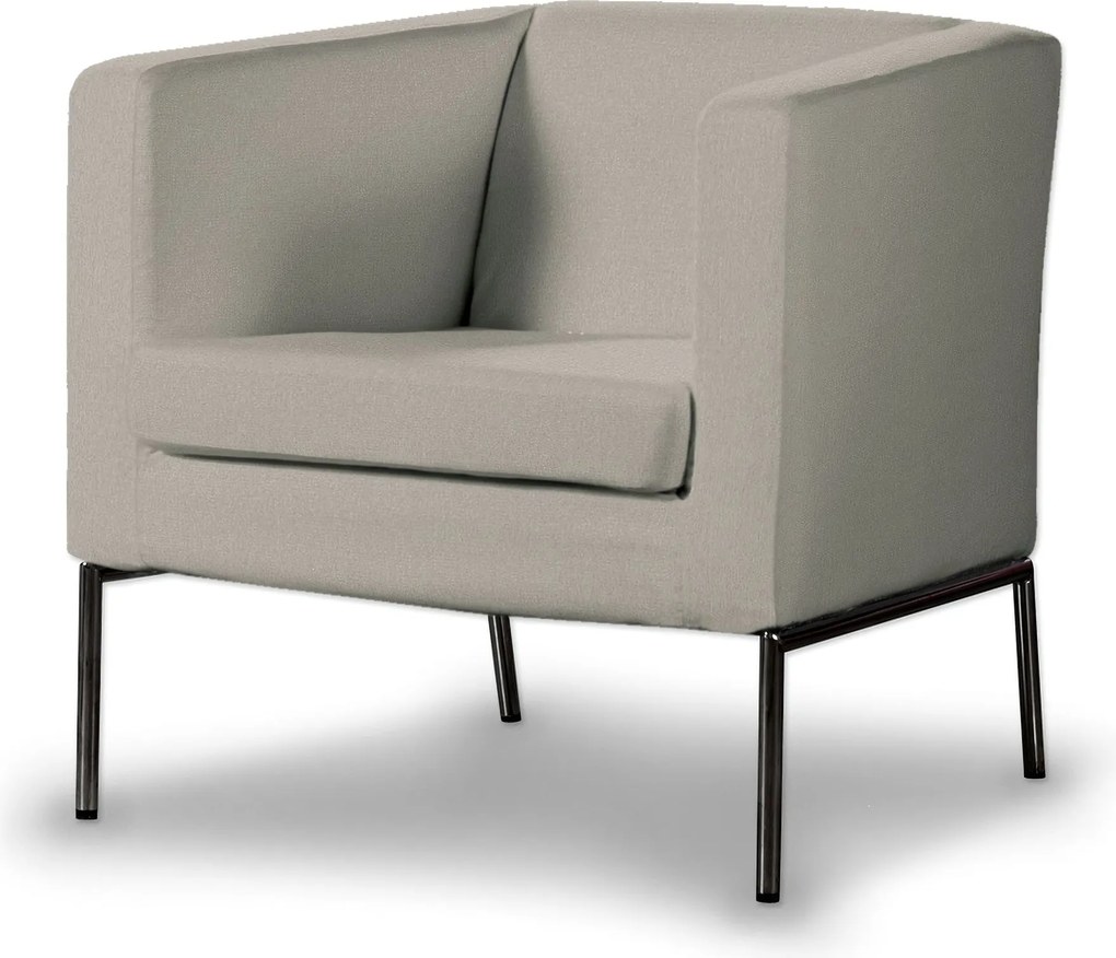 Potah na křeslo IKEA Klappsta barva béžová látka pletený vzor