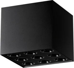 Stropní LED svítidlo SOLLUX OZZY černé 16W SL.1211
