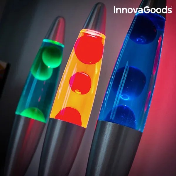 Lávová lampa Magma - 25 W - InnovaGoods - modrá