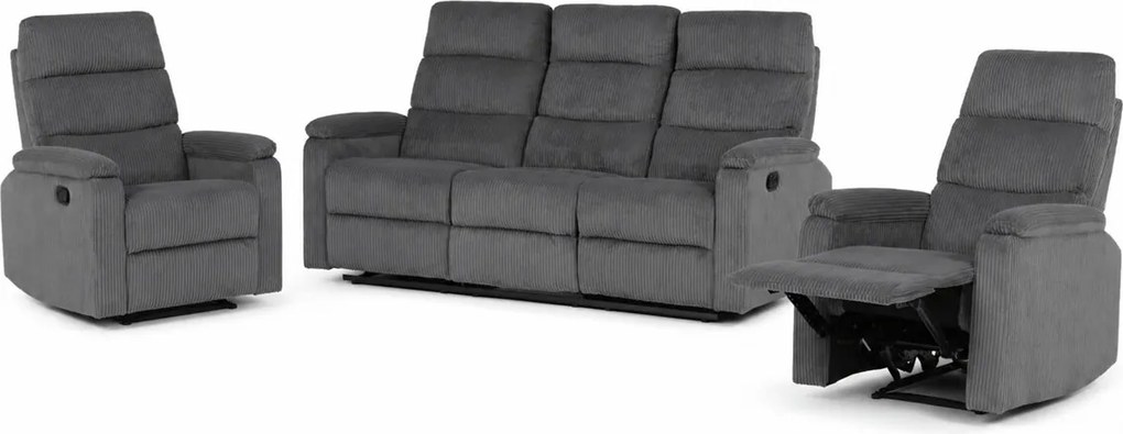 Autronic Sedací souprava polohovací ASD-C5981 GREY6