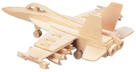 Woodcraft Dřevěné 3D puzzle stíhačka