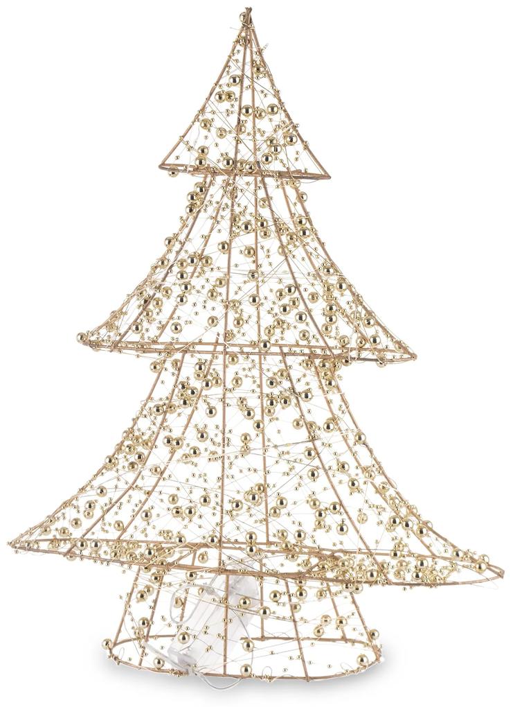 Dekorace vánoční stromek s LED osvětlením 146998