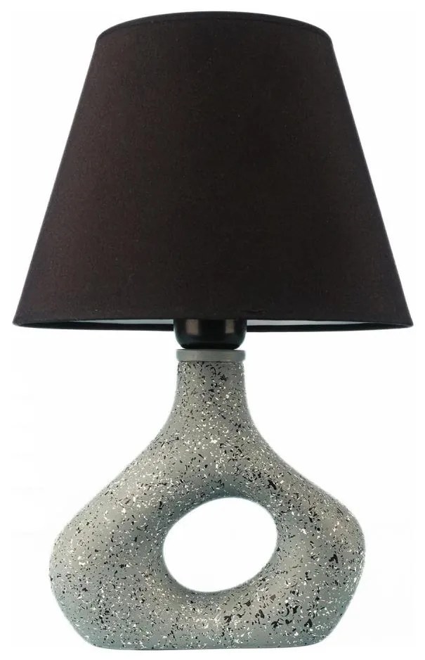Stolní lampa 1xE27/40W/230V černá/zelená