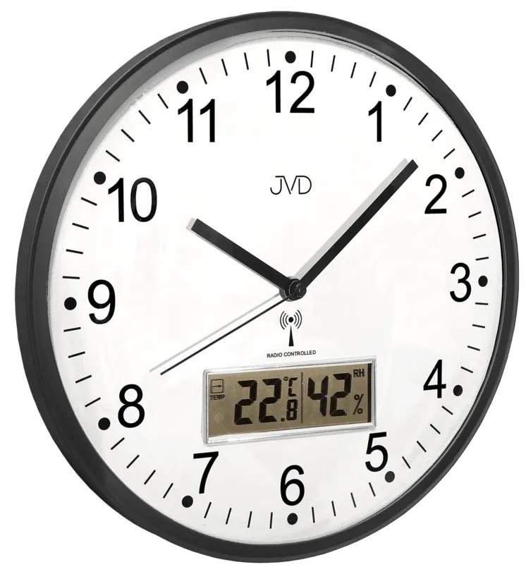JVD Rádiem řízené nástěnné hodiny JVD RH78.2