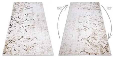 koberec AKRYL DIZAJN 123 béžová, zelená velikost 160x230 cm | krásné koberce cz