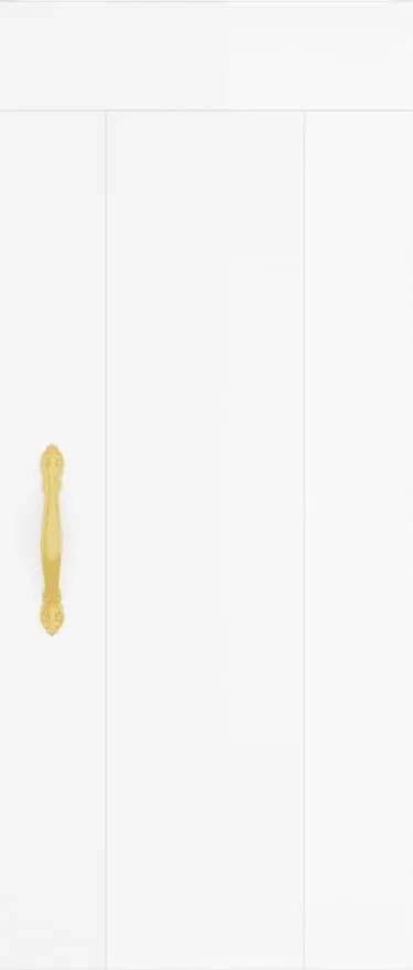 vidaXL Skříň highboard 34,5 x 34 x 180 cm kompozitní dřevo [3200371] Barva: bílá s vysokým leskem