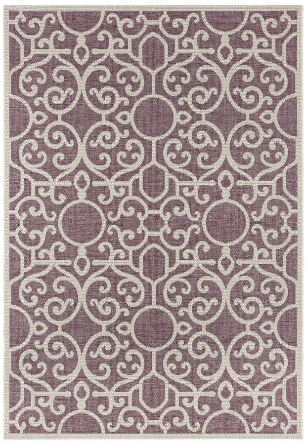 Hans Home | Kusový koberec Jaffa 103886 Purple/Taupe - 70x200