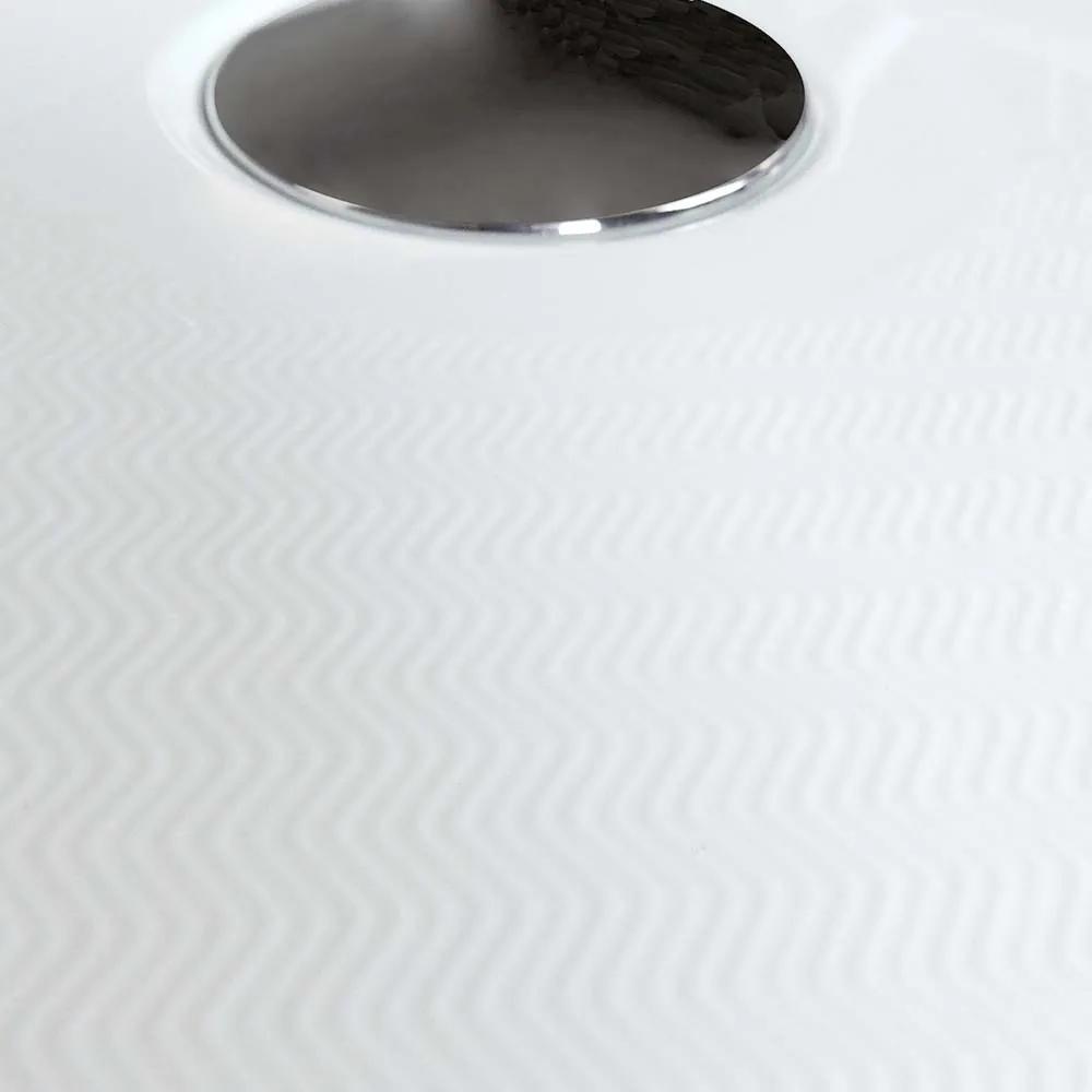 Roth Čtvrtkruhová sprchová vanička z litého mramoru DREAM-M Varianta: rozměry: 80x80 cm - (DREAM-M 800 - 8000151)
