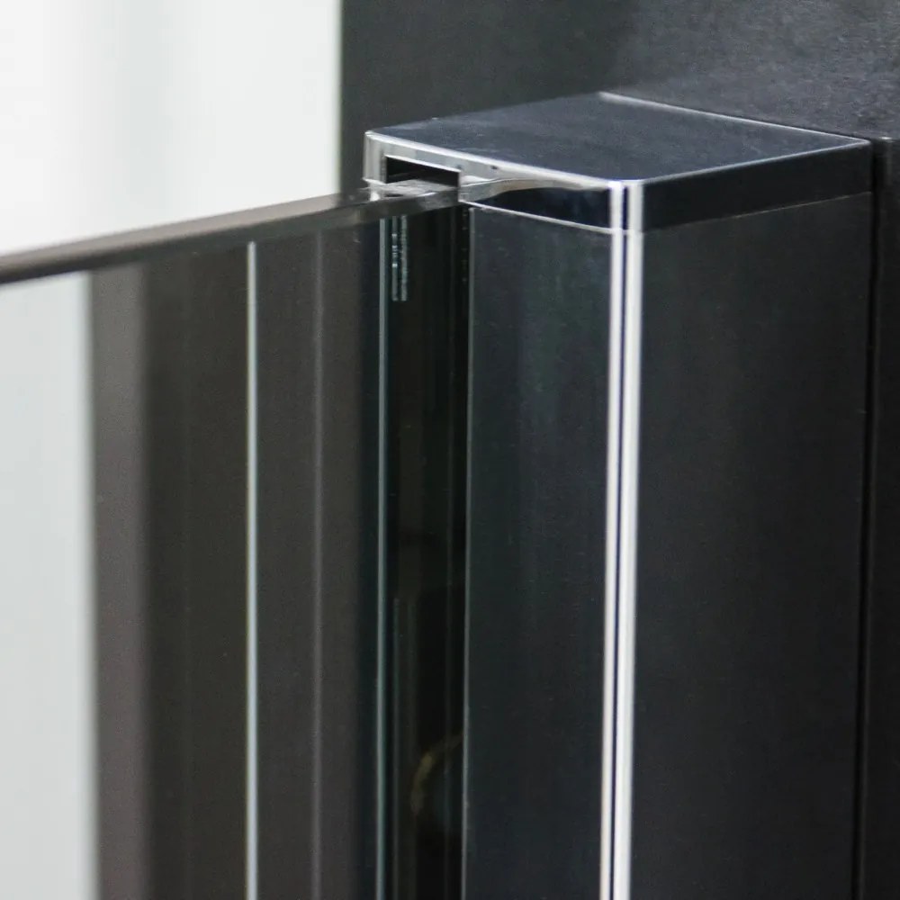 Čtvrtkruhový sprchový kout s dvoudílnými posuvnými dveřmi AMR2N 2000 mm 885–895 Transparent S Brillant AMR2N/900 624-9000000-00-02