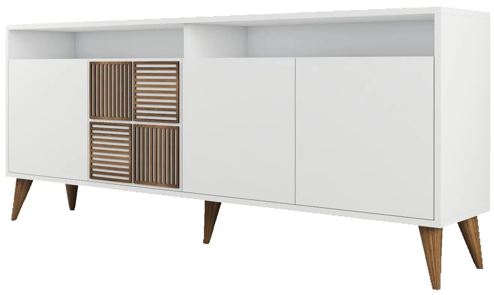 Designová komoda Cadelaria 180 cm bílá