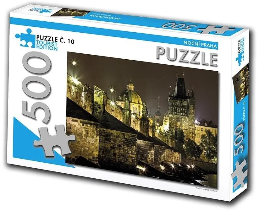 Puzzle puzzle noční praha 500 dílků (č.10)