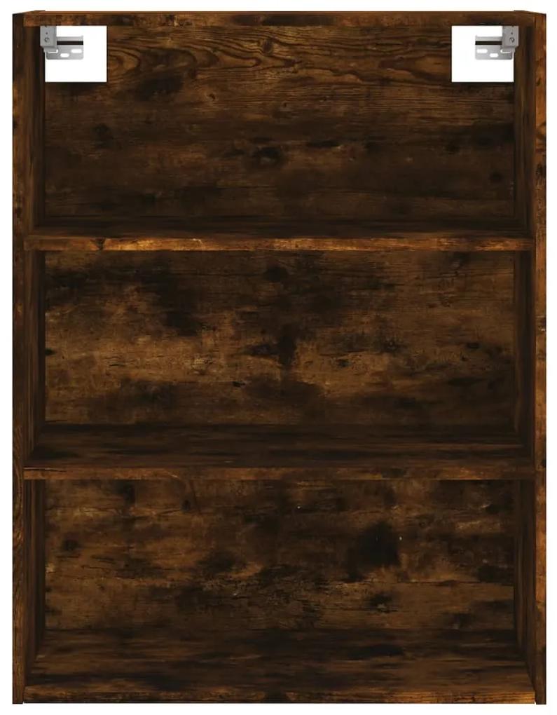 Skříň highboard kouřový dub 69,5 x 34 x 180 cm kompozitní dřevo,  3200518