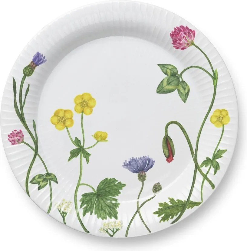 Bílý dezertní porcelánový talíř ø 22 cm Hammershøi Summer – Kähler Design