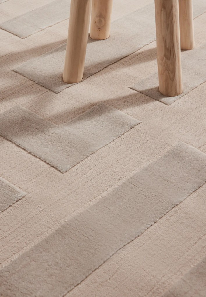 ELLE Decoration, Běhoun Perles 106189 Beige Cream z kolekce Elle, 80x240, béžová, ložnice