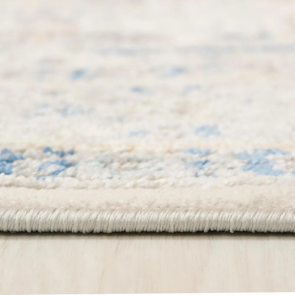 Kusový koberec Idaho krémově modrý 140x200cm