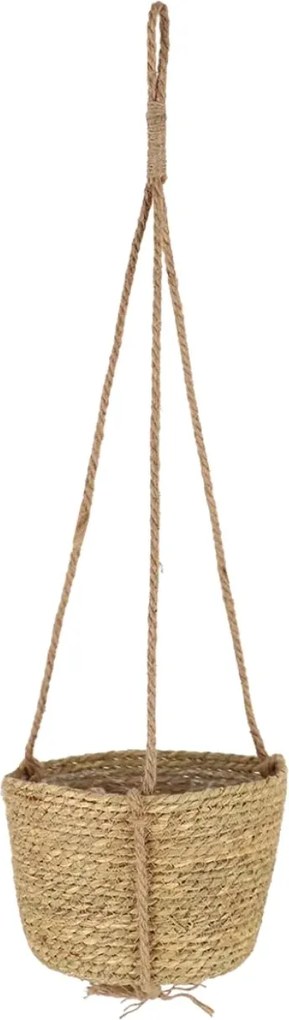 Závěsný květináč BOHO 20 cm béžový
