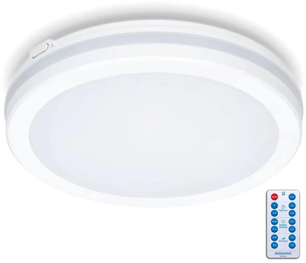 Kobi LED Koupelnové stropní svítidlo se senzorem LED/18W/230V pr. 30 cm bílá + DO KB0347