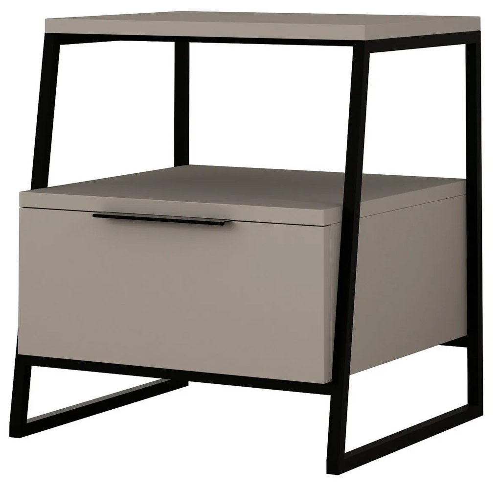 Kalune design Noční stolek PAL light mocha 855DTE3549