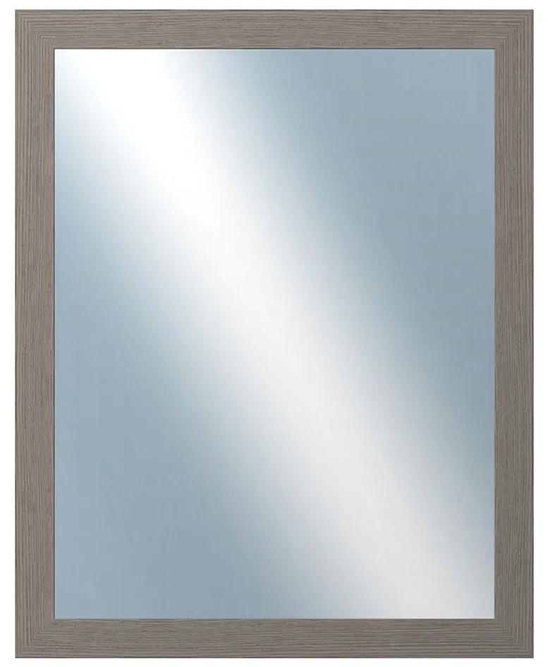 DANTIK - Zarámované zrcadlo - rozměr s rámem cca 40x50 cm z lišty ATHINA šedá (3043)