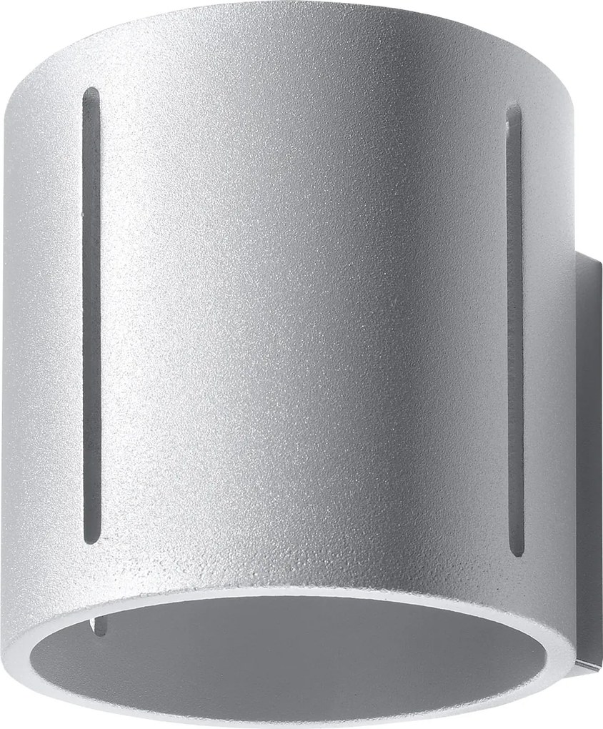 Sollux Lighting Nástěnné svítidlo INEZ šedé