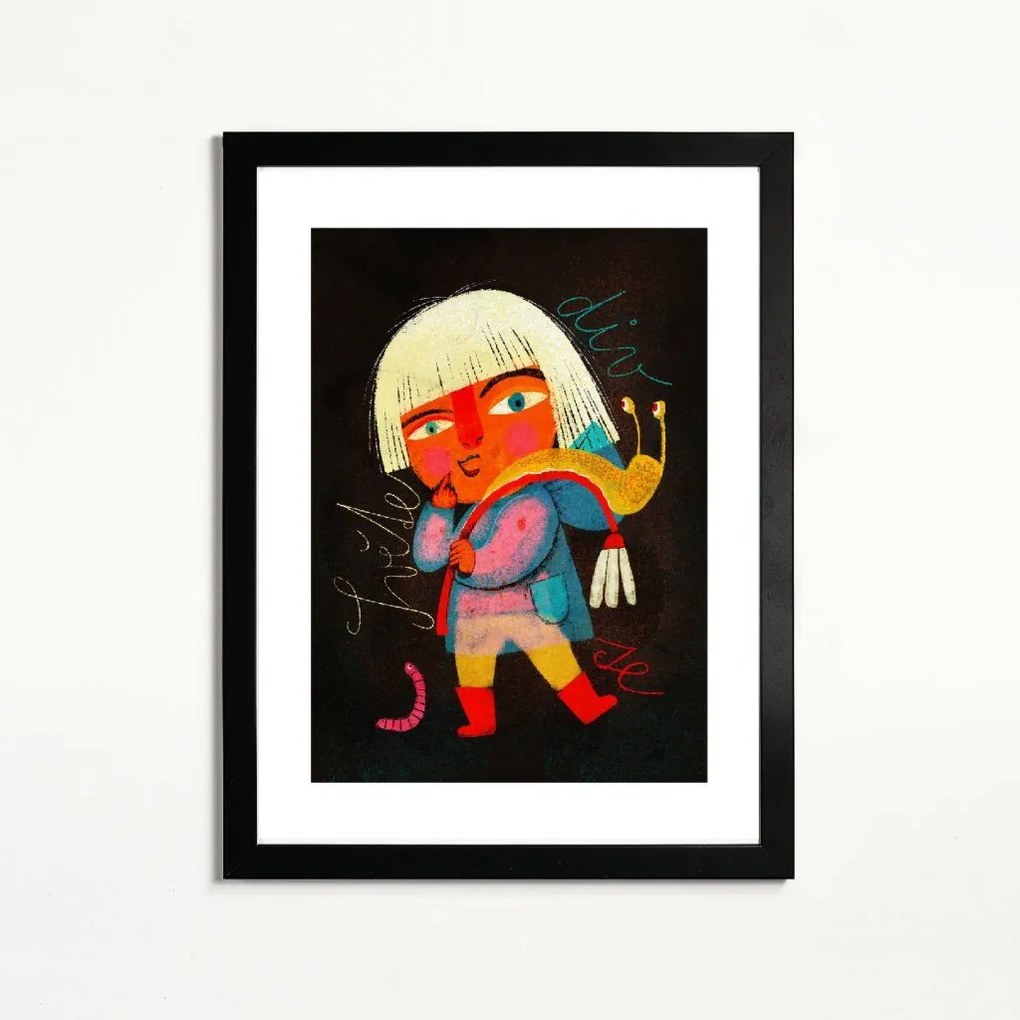 Magda Andresová | Světe div se Rám: Bílý, Velikost: 70 x 50 cm