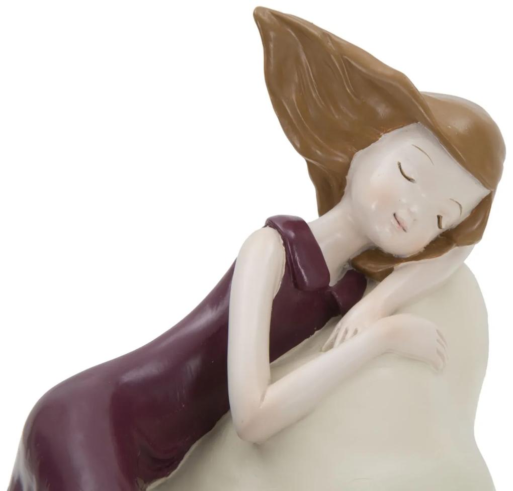 Mauro Ferretti Figurka na obláčku Statuetta Dolly Su Nuvola 25 x 11 x 16 cm