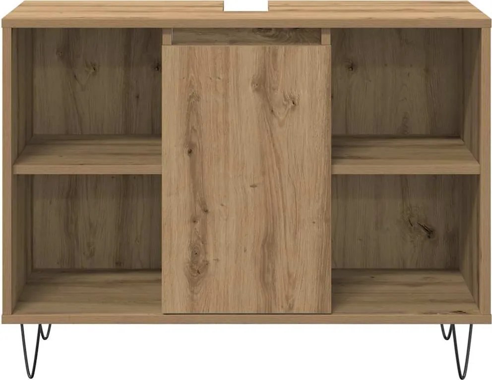 Sada koupelnového nábytku 3 ks Artisanový dub 30 x 30 x 180 cm 3378508