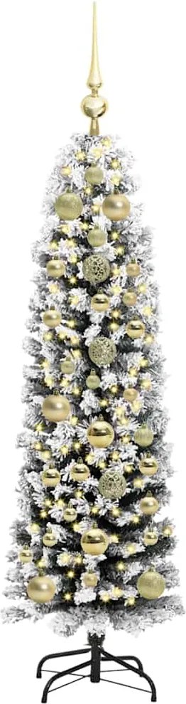 Umělý vánoční stromeček Zelená 150 cm PVC, ocel a plast 3395009