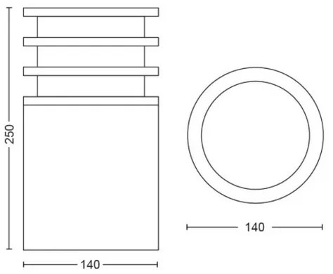 Philips 17402/93/P0 - LED Stmívatelná lampa Hue LUCCA 1xE27/9,5W/230V IP44