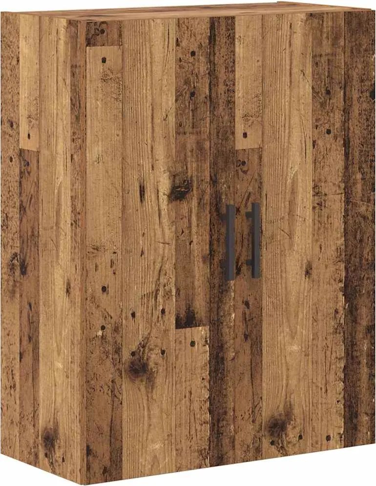 Vysoký bufet 2 ks Staré dřevo 69,5 x 34 x 180 cm 3403198